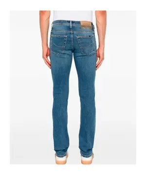 Jacob Cohen Logo-patch Slim-fit Jeans