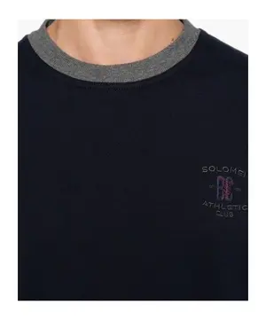Brunello Cucinelli Embroidered-logo Knit