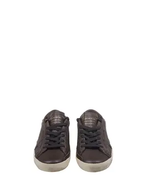 GOLDEN GOOSE Super Star Low-top Sneakers - Black