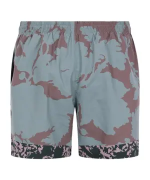 Dries Van Noten Drawstring Swim Trunks With Graphic Print