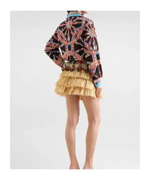 Dolce & Gabbana Carretto-print Poplin Shirt
