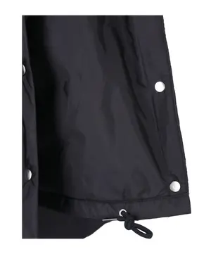 Prada Hooded Jacket With Button Detail