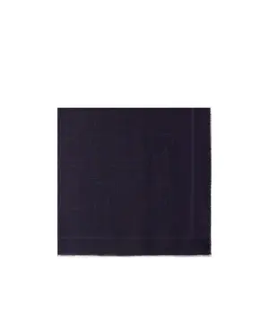 Elisabetta Franchi Viscose And Modal Foulard Scarf - Midnight Blue