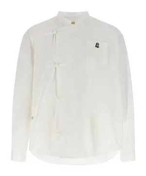 Undercover Pankou Fastened Long Sleeved Shirt