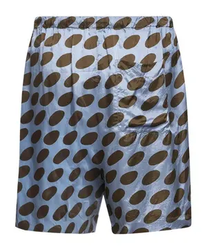 Dries Van Noten Patterned Drawstring Shorts