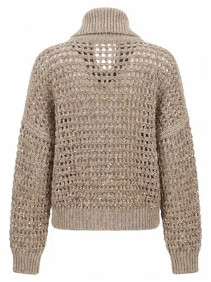 Brunello Cucinelli Zip-up Knitted Cardigan