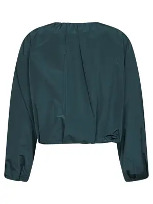 Max Mara Cropped Zip-up Jacket - Green