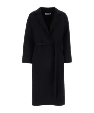 JIL SANDER Belted Wrap Coat