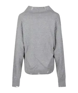 Stella McCartney Knitted Distressed Jumper