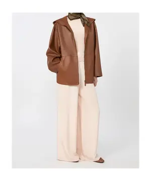 Max Mara Relaxed-fit Heavy Silk Trousers With Monogram Detail - Pink
