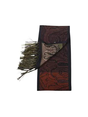 PIERRE-LOUIS MASCIA Tasseled Silk Scarf