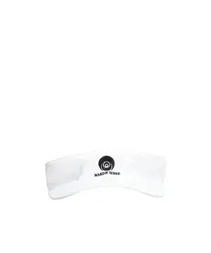 MARINE SERRE Embroidered Logo Sun Hat - White