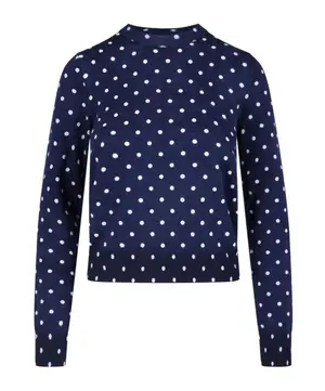 Comme Des Garçons Polka Dot Crewneck Jumper