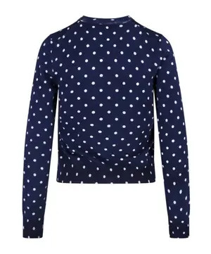 Comme Des Garçons Polka Dot Crewneck Jumper
