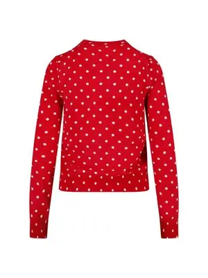 Comme Des Garçons Polka Dot Crewneck Jumper