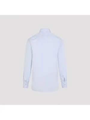 Kiton Slim Fit Cotton Shirt