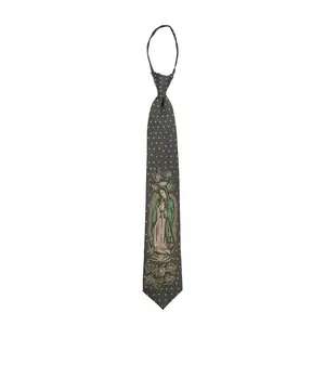 Kapital Silk Twill Neck Tie - Black