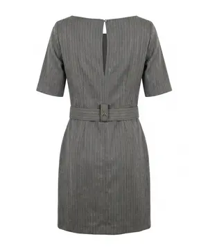 Patrizia Pepe Short Sleeve Belted Dress
