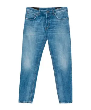 DONDUP Brighton Faded Straight-leg Jeans - Blue