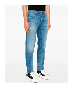 DONDUP Brighton Faded Straight-leg Jeans