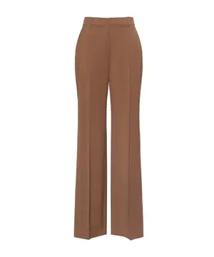 Max Mara Casual Trousers With Belt Loops - Camel