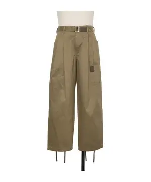 Sacai Cotton Chino Pants - D/beige