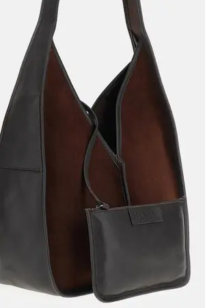 Hereu Knot-detailed Hobo Shoulder Bag