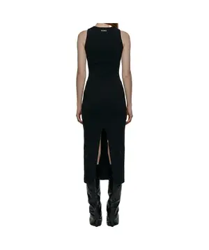 Attico Sculptural Corset Midi Dress