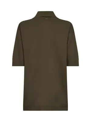 Max Mara Long Crepe Knitted Top