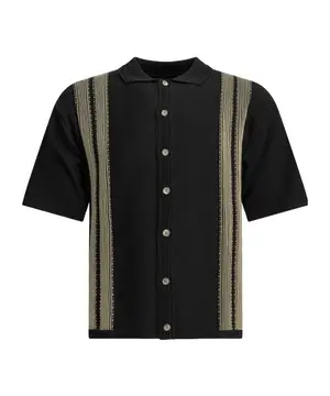 Kapital Striped Short-sleeve Shirt