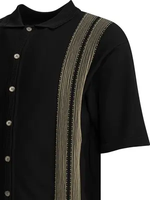 Kapital Striped Short-sleeve Shirt