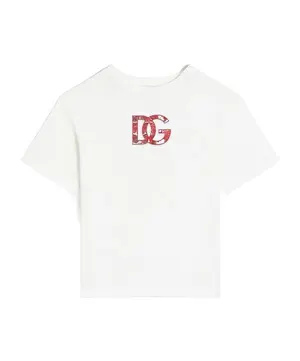 Dolce & Gabbana Jersey T-shirt With Embossed Logo