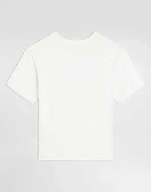 Dolce & Gabbana Jersey T-shirt With Embossed Logo