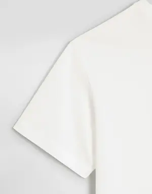 Dolce & Gabbana Jersey T-shirt With Embossed Logo