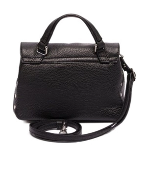 ZANELLATO Logo Shoulder Bag - Black
