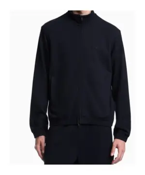 Emporio Armani Zip-up Stand-collar Sweatshirt