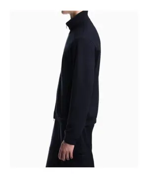 Emporio Armani Zip-up Stand-collar Sweatshirt