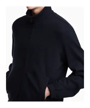 Emporio Armani Zip-up Stand-collar Sweatshirt