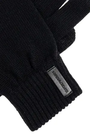 Emporio Armani Logo-patch Gloves