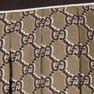 Gucci Gg Printed Silk Skirt