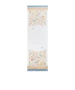 Etro Paisley Printed Scarf - Light Blue / Multi