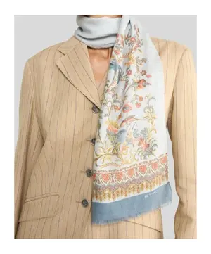 Etro Paisley Printed Scarf