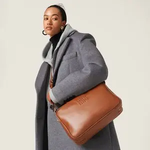 Miu Miu Single-breasted Velour Coat
