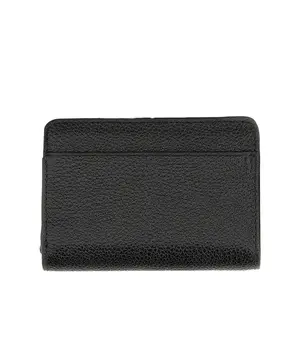 Michael Kors Logo Plaque Leather Purse