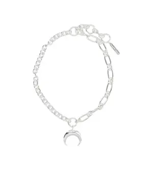 MARINE SERRE Moon Charm Chain Necklace