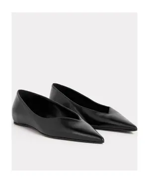 TOTEME Pointed Toe Slip On Ballerinas