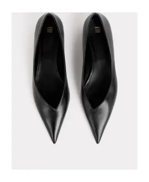 TOTEME Pointed Toe Slip On Ballerinas