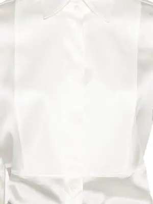 Brunello Cucinelli Long-sleeved Shirt With Curved Hem