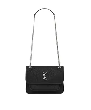 Saint Laurent Niki Mini Bag In Grained Lambskin