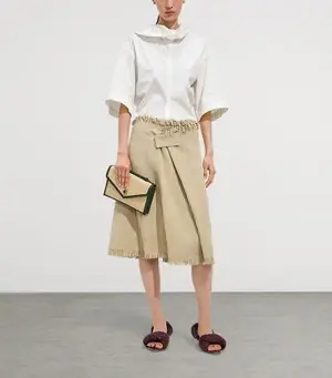Bottega Veneta Raffia Knot Lock Shoulder Bag